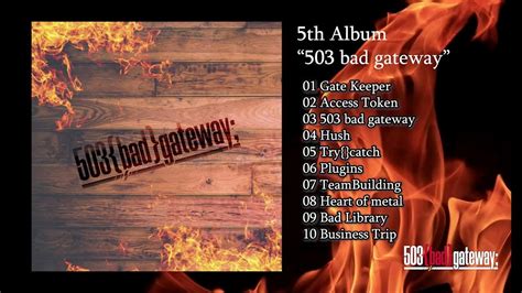 Heavy Metal 503 Bad Gateway 5th Album 503 Bad Gateway New Music