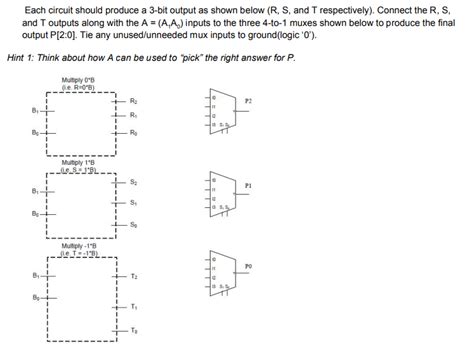 Solved Q3 Design A Circuit That Takes As Input A 2 Bit