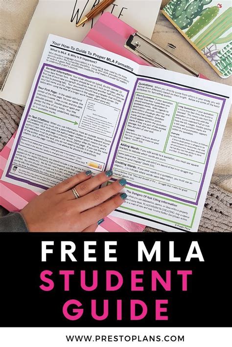 Mla Manuscript Format Brown Handbook Opolisroden