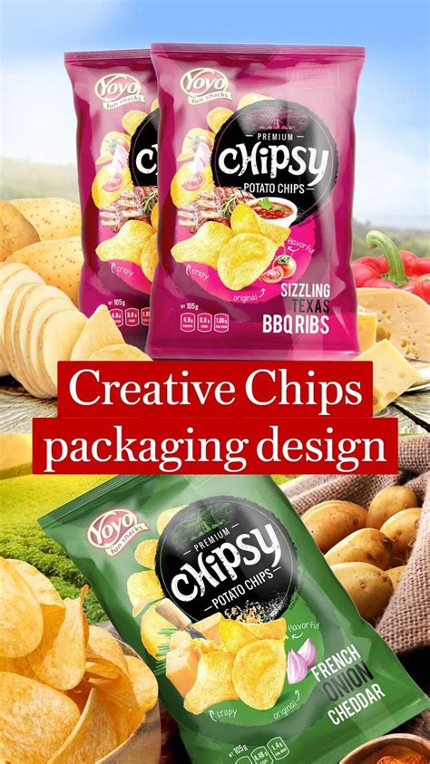 Creative Chips Packaging Design Ideas