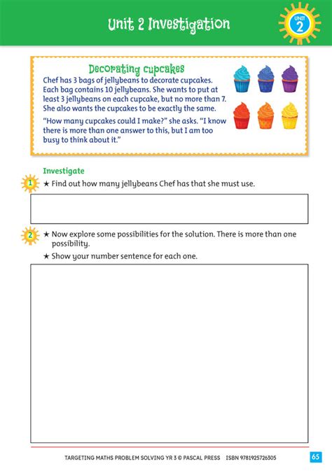 Targeting Maths Problem Solving Year 3 Pascal Press