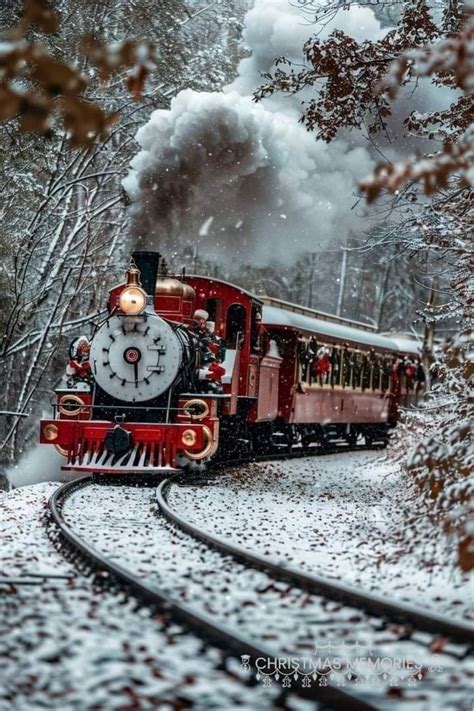 Pin By Sandra On Christmas Christmas Train Christmas Wallpaper Hd