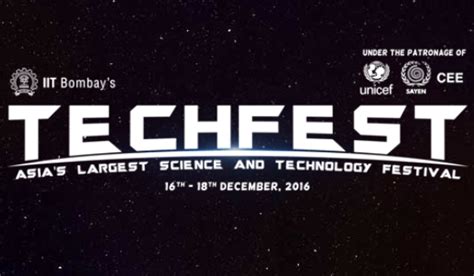 Iit Bombay Technical Fest Techfest 2016 17 Ignite Engineers