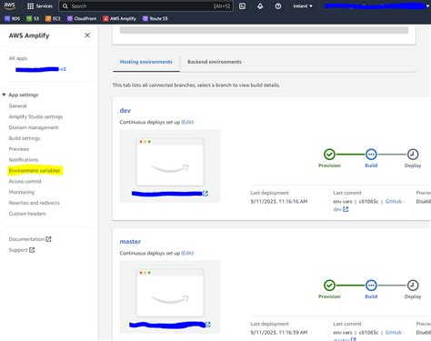 Amazon Web Services Next Js On AWS Amplify How To Set Environment Variables Stack Overflow