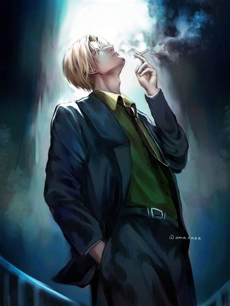 Sanji One Piece Drawn By Ama Raee Danbooru