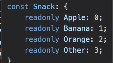 Const Enum In Typescript Stack Overflow