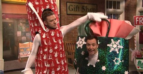 Jimmy Fallon Justin Timberlake Win Snl With Cool Holiday Music