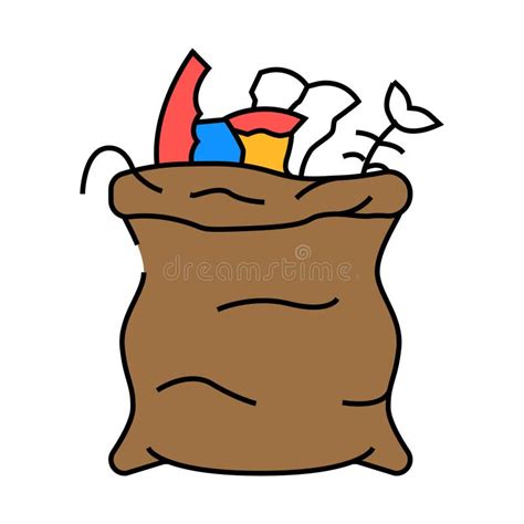 Source Separation Icon Color Illustration Stock Vector Illustration