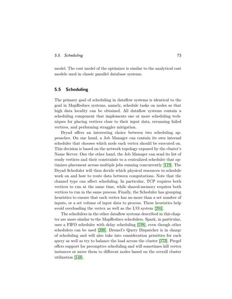 Massively Parallel Databases And Mapreduce Systems