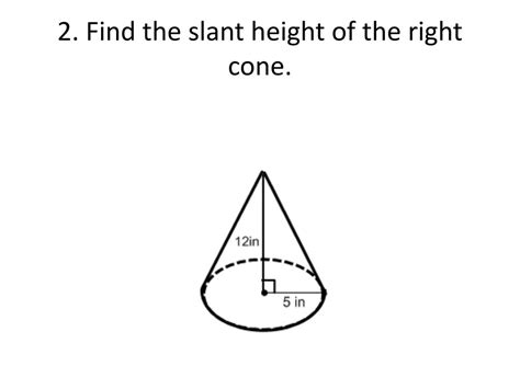 PPT Find The Slant Height Of The Regular Pyramid PowerPoint Presentation ID
