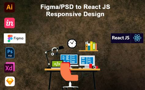 Convert Psd To React Figma To React Xd To React Js By Fahadjavedpro