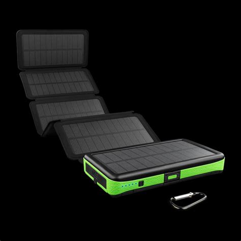 Солнечное портативное зарядное устройство KILNEX POWER BANK 16000 “LEXX ...