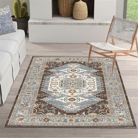 Abstract Classical Spring Persian Carpet National Style Living Room