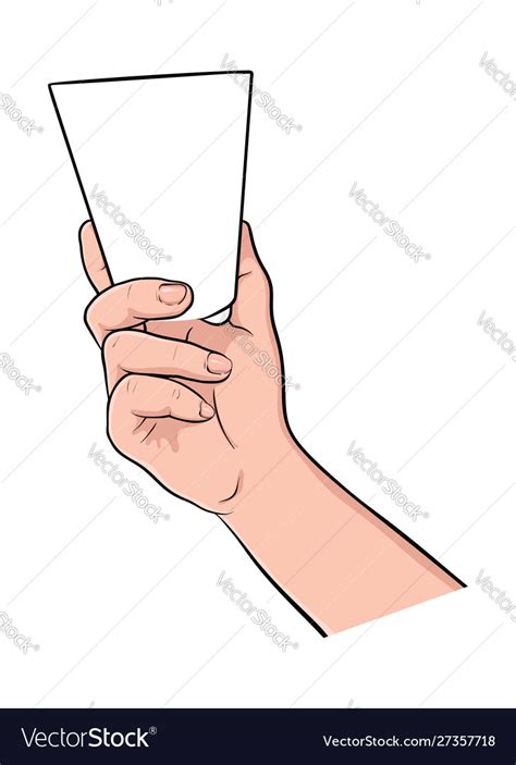 Hand Gesture Comic Book Pop Art Isolated Vector Image