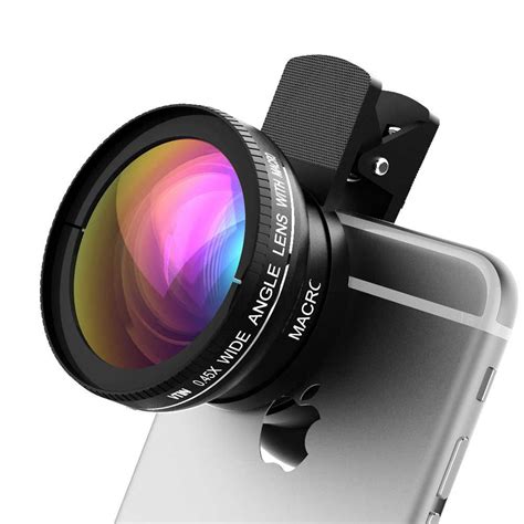 Линза для телефона 2 в 1 - 0,45X Phone Lens (Широкоугольная + Макро ...