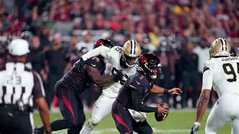 New Orleans Saints 34 42 Arizona Cardinals Kyler Murray Seen Ranting