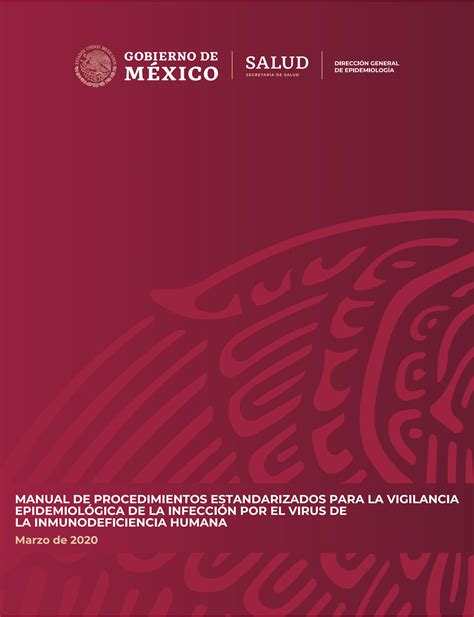 SOLUTION Manual De Procedimientos Estandarizados Para La Vigilancia