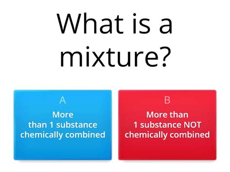 Separation Techniques Quiz