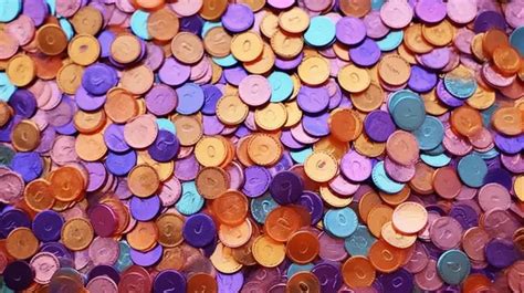 Glistening Sequins Texture As A Background Sequins Glitter Circle Glamour Background