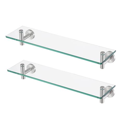 Floating Glass Shelf Brackets