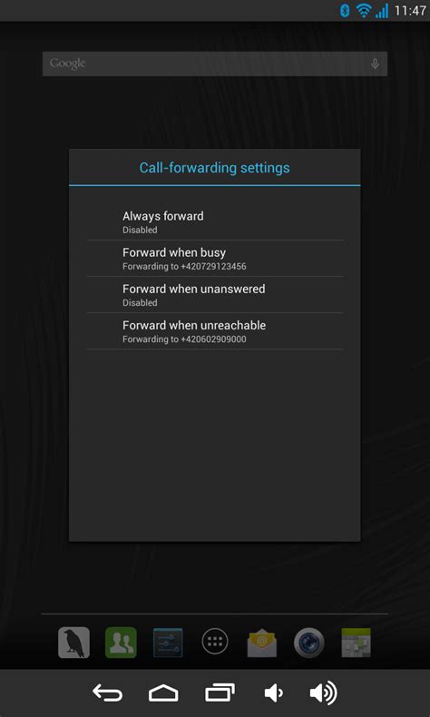 Configure Call Forwarding Noabe Customer Support Portal
