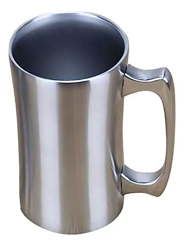 Taza Aislada De Acero Inoxidable Ml Doble Pared Con A Cuotas sin interés