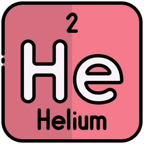 Helium Generic Color Lineal Color Icon