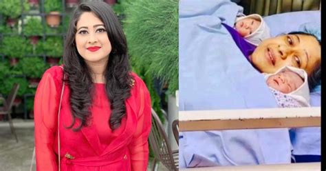 যমজ সন্তানের মা হলেন সুমাইয়া শিমু