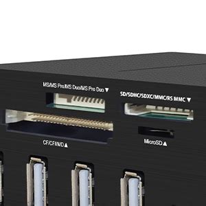 EZDIY FAB PC Front Panel Internal Card Reader USB HUB USB 3 1 Gen2 Type C Port USB 3 0 Support