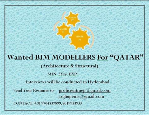chary vadla on linkedin openings for bim modeller s