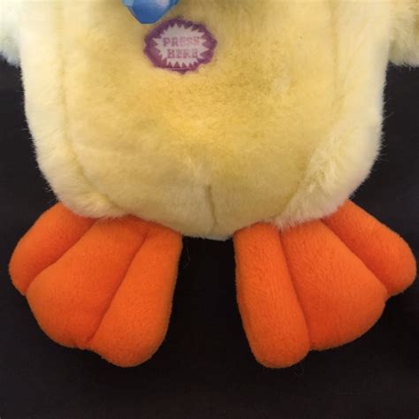 Easter Animated Duck Dan Dee Tickle Tickle Wiggle Wiggle Yellow Chick