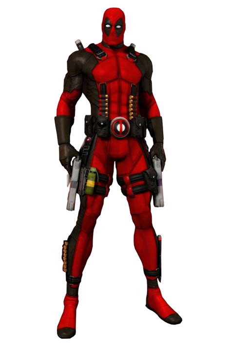 Deadpool Render By Arkhamnatic On Deviantart