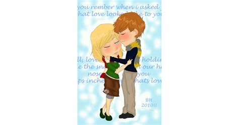 Eskimo Kiss Drawing