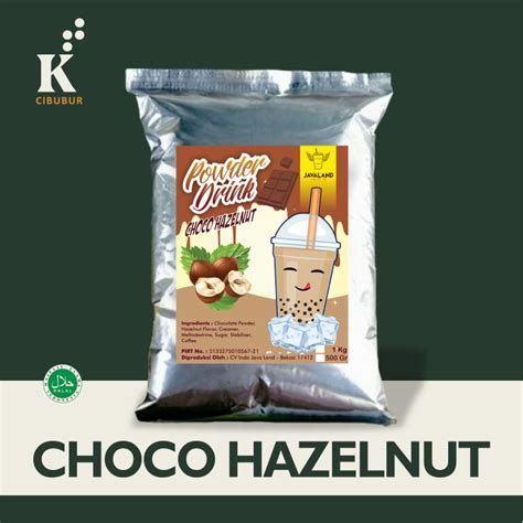 Choco Hazelnut Bubuk Minuman Kiloan Powder Coklat Javaland 1kg Lazada