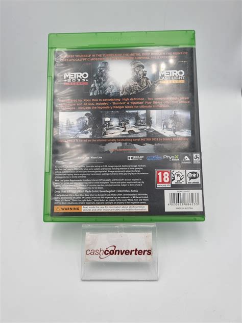 Microsoft Xbox One Metro Redux Game Disc Cash Converters