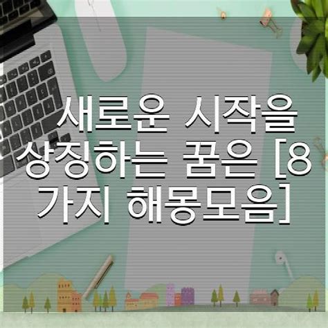 새로운 시작을 상징하는 꿈은 8가지 해몽모음