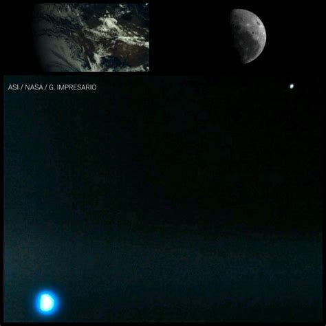 Gabriele Impresario On Linkedin Earth Moon Space Argomoon Planet Natural Liciacube