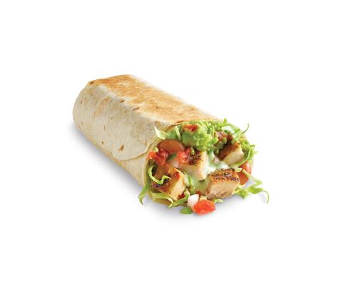 Guacamole Chicken Burrito El Pollo Loco