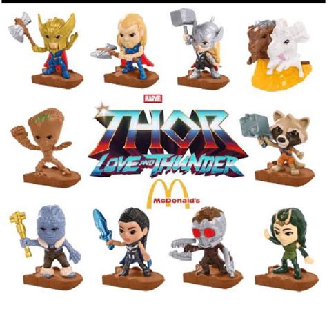 Coleção McDonald s Thor amor e trovão Shopee Brasil