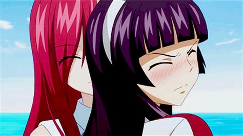 Kagura Mikazuchi Кагура Микадзути Erza Scarlet Эрза Скарлет