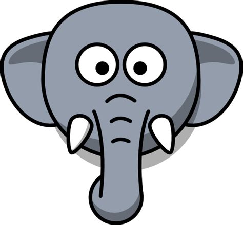 Free Elephant Head Outline Download Free Elephant Head Outline Png