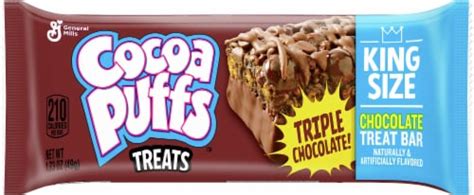 General Mills Coco Puffs Triple Chocolate Cereal Bars 1 Ct Kroger