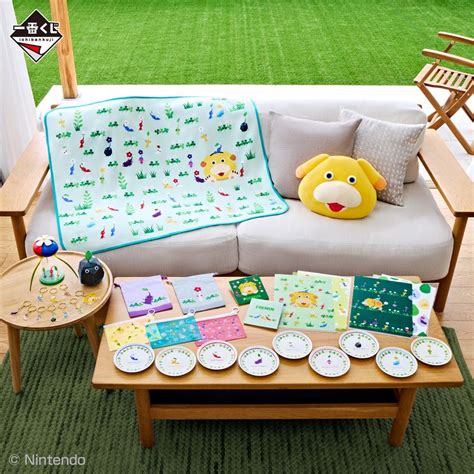 「ピクミン」シリーズの一番くじ第3弾が新登場！オッチンのフェイスクッションなどゲーム最新作の登場キャラクターをデザインしたグッズが大集合