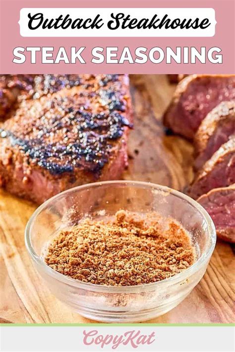 Copycat Outback Steakhouse Steak Seasoning