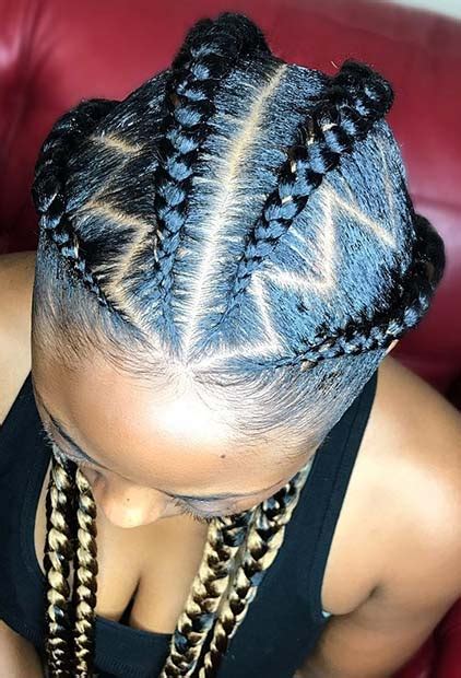 43 Cool Ways To Wear Feed In Cornrows Page 3 Of 4 Stayglam