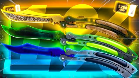 I Pulled THREE 1 Butterfly Knives KeyDrop Case Opening YouTube