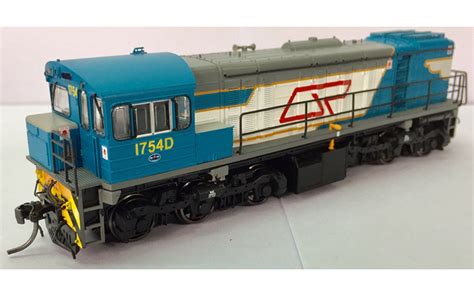 Wuiske Models Rtr055ho 1720 Class 1754d Driver Only Blue Ho Scale Aurora Trains