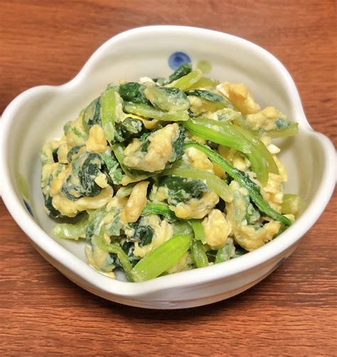 ほうれん草と卵の中華炒め By Sallycook 【クックパッド】 簡単おいしいみんなのレシピが395万品