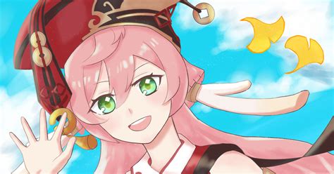 Genshinimpact 煙緋ちゃん Sakuraのイラスト Pixiv