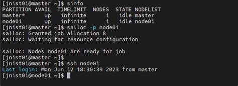 Centos7部署slurm集群 调度系统 一言